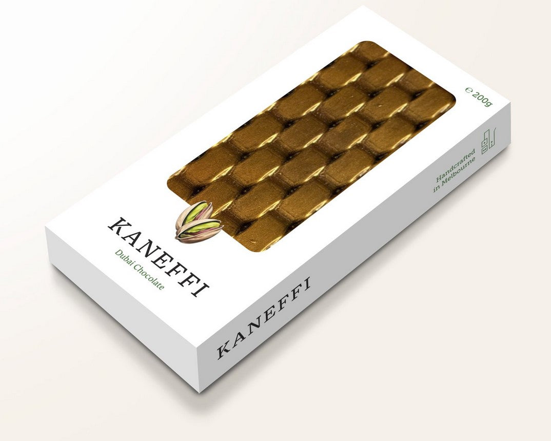 Kaneffi Windsor: Dubai Chocolate Bar (200g)